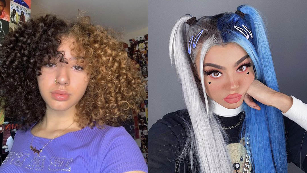 14 Split Color Hair Ideas for Your Next Look – Hermosa Hair