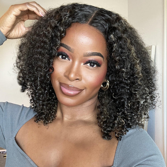 16 Inch Curly/Body Wave/Straight Lob Wig | Long Bob Human Hair Wig ...