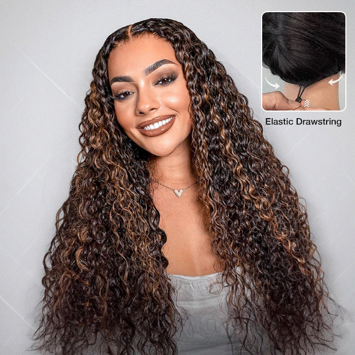 Drawstring Wig | Pull N Hide Human Hair Wig – Hermosa Hair