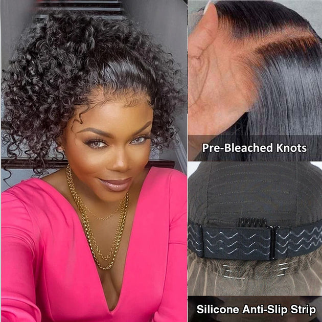 Invisi-String 360 Skin HD Lace Super Natural Hairline Pre-Bleached Fre ...