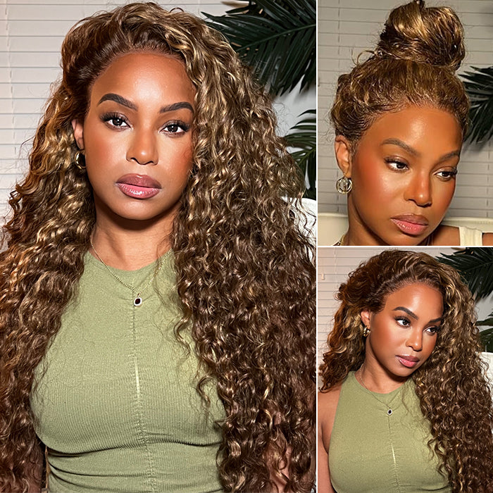 Invisible Strap Wig | Hidden String 360 Lace Wig Fit For All Heads ...