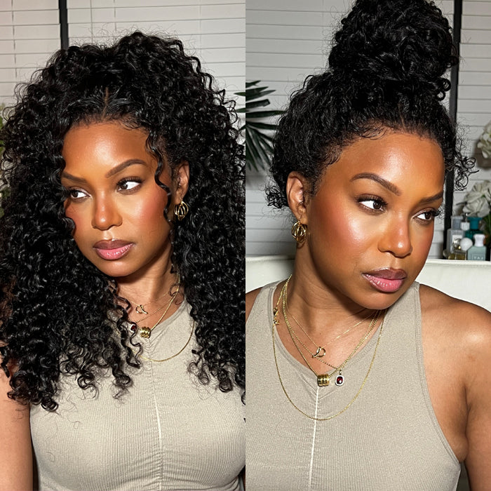 Invisible Strap Wig | Hidden String 360 Lace Wig Fit For All Heads ...
