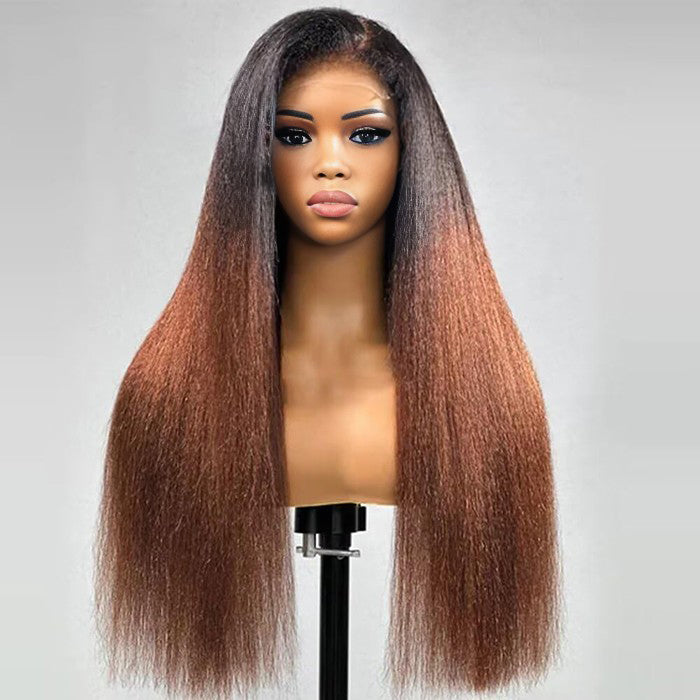 4C Kinky Edges Wigs | Human Hair Wig With Curly Edges – Hermosa Hair