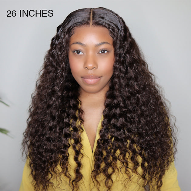 Glueless Invisi-String Snug Fit 360 HD Lace Frontal #4 Chocolate Brown ...