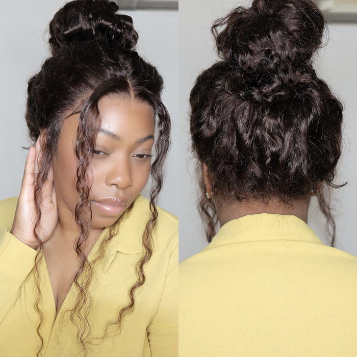 Invisible Strap Wig | Hidden String 360 Lace Wig Fit For All Heads ...