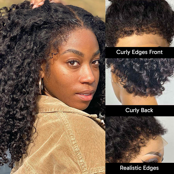 Invisible Strap Wig | Hidden String 360 Lace Wig Fit For All Heads ...