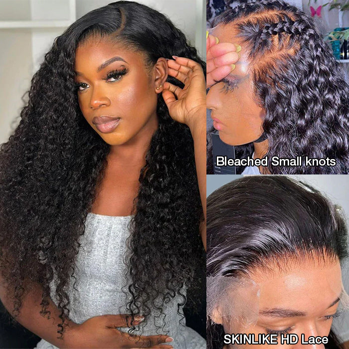 Afro Kinky Curly Human Hair Wig For African American Women – Hermosa Hair