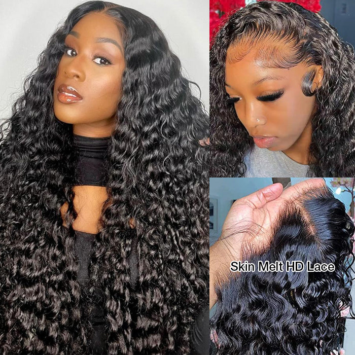 Deep Wave Wig | Human Hair Deep Wave Lace Front Wigs – Hermosa Hair
