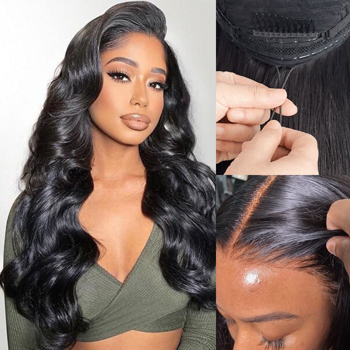 Drawstring Wig | Pull N Hide Human Hair Wig – Hermosa Hair