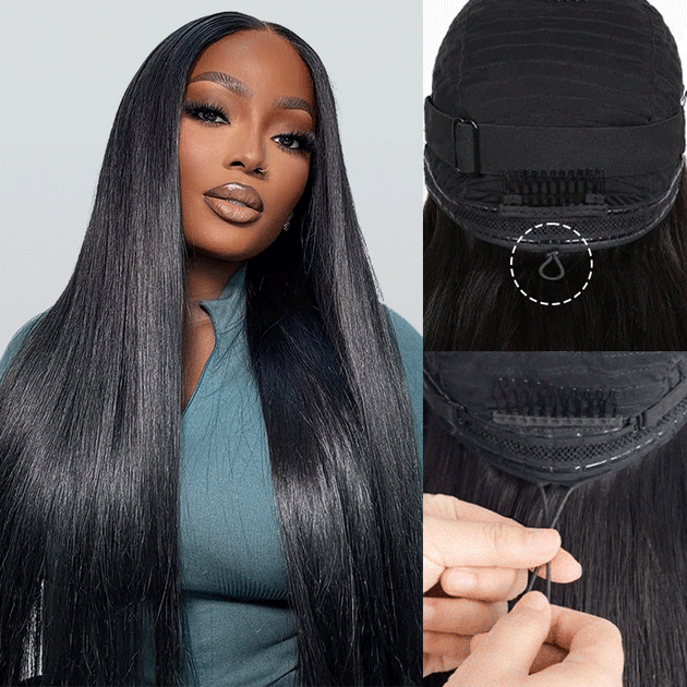 SKINLIKE HD Lace Frontal Wig 13x6 Ultra-Fitted Full Frontal Straight H ...