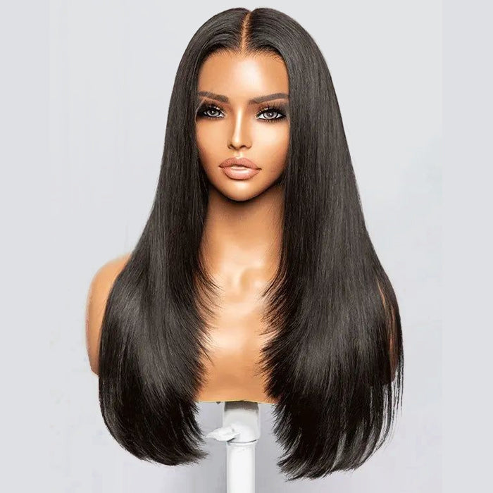 Layered Cut Human Hair Wigs For African American – Hermosa Hair