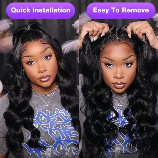 2Wigs = $189 | 8x5 Glueless Body Wave Wig + 8x5 Glueless Straight Wig ...