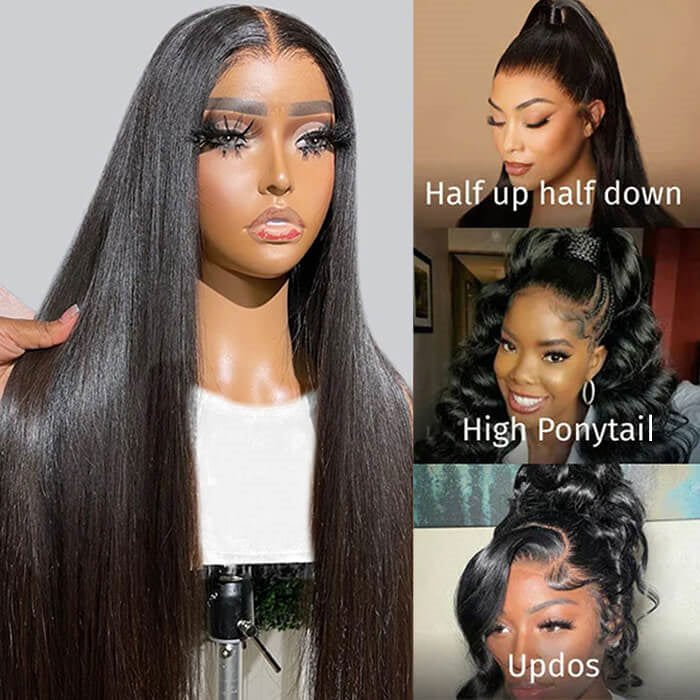 22 Inch Wig Straight/Body Wave/Deep Wave/Curly Lace Wigs – Hermosa Hair