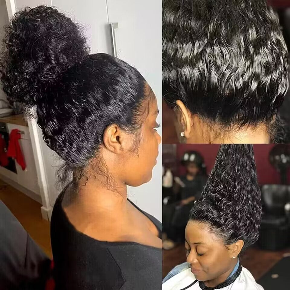 Invisible Strap Wig | Hidden String 360 Lace Wig Fit For All Heads ...