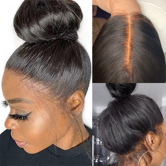 Ponytail Human Hair Wigs For Women | Lace Frontal Ponytail Wig ...