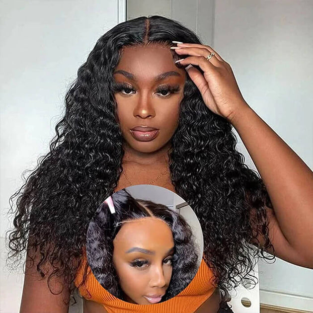 2Wigs = $189 | Wear Go Deep Wave Wig + #4 Chocolate Brown Color Body W ...