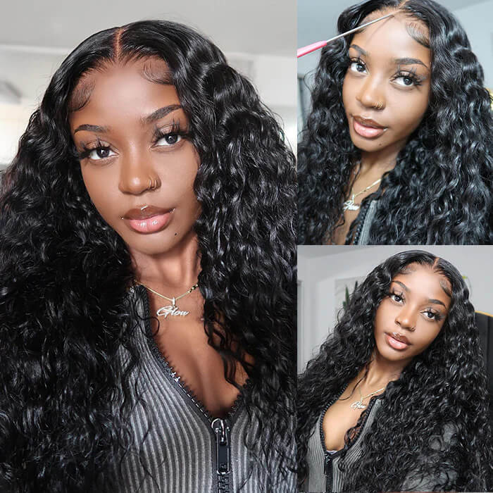 Water Wave Wig | Human Hair Water Wave Lace Front/Closure Wig – Hermosa ...
