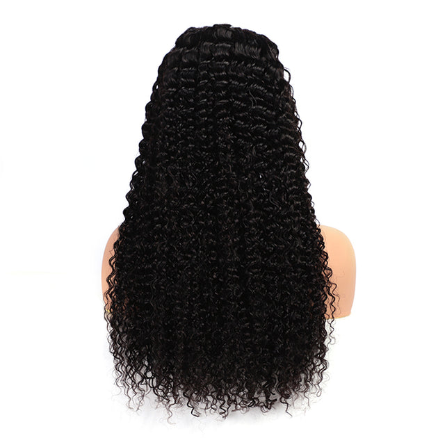 Pre Braided Curly Wig Glueless13x6 Full HD Lace Frontal Wigs With Pre ...