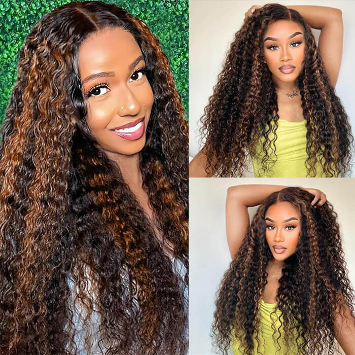 Water Wave Wig | Human Hair Water Wave Lace Front/Closure Wig – Hermosa ...