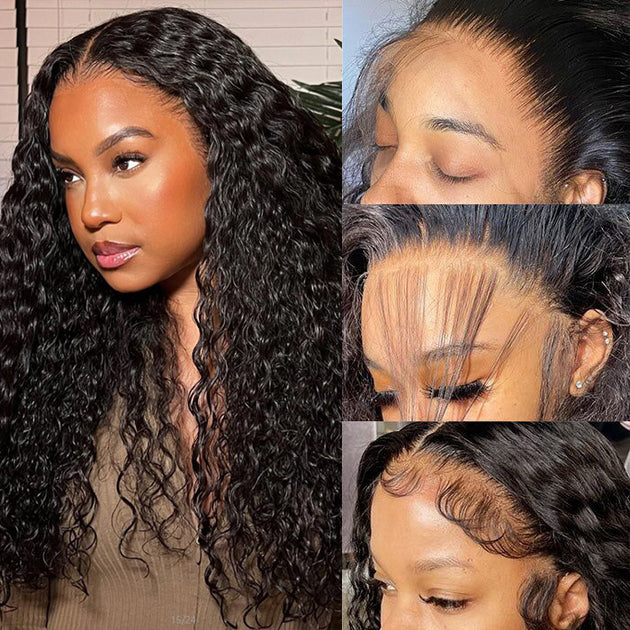 2Wigs = $189 | Water Wave Glueless Wig + Highlight Body Wave Wig With ...