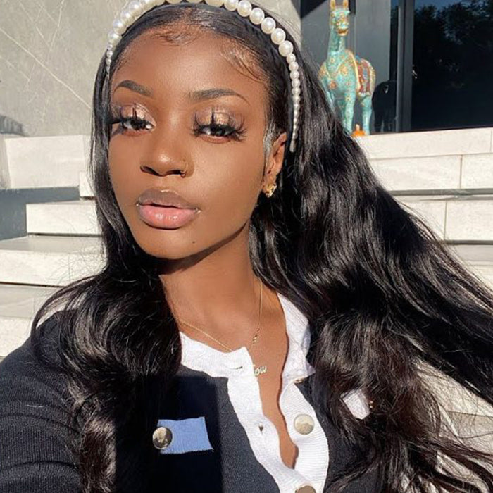 Body Wave Wig | Glueless Body Wave Lace Front Wig Human Hair – Hermosa Hair