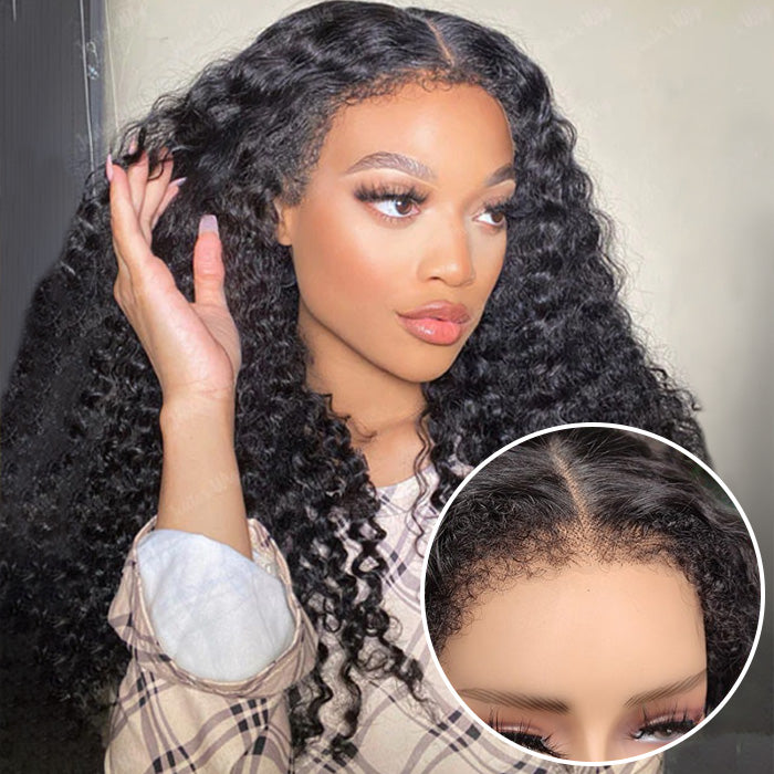 4C Kinky Edges Wigs | Human Hair Wig With Curly Edges – Hermosa Hair