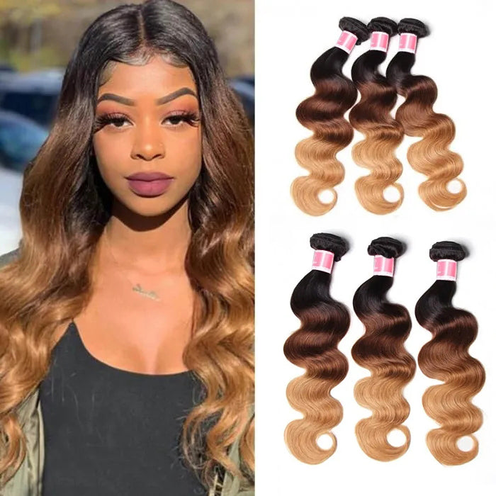 Color Hair Weave | Colored Human Hair Bundles – Hermosa Hair