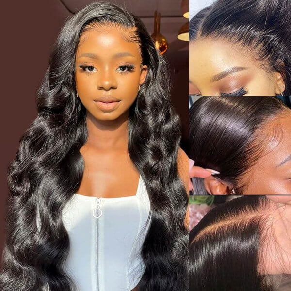 Body Wave Wig | Glueless Body Wave Lace Front Wig Human Hair – Hermosa Hair