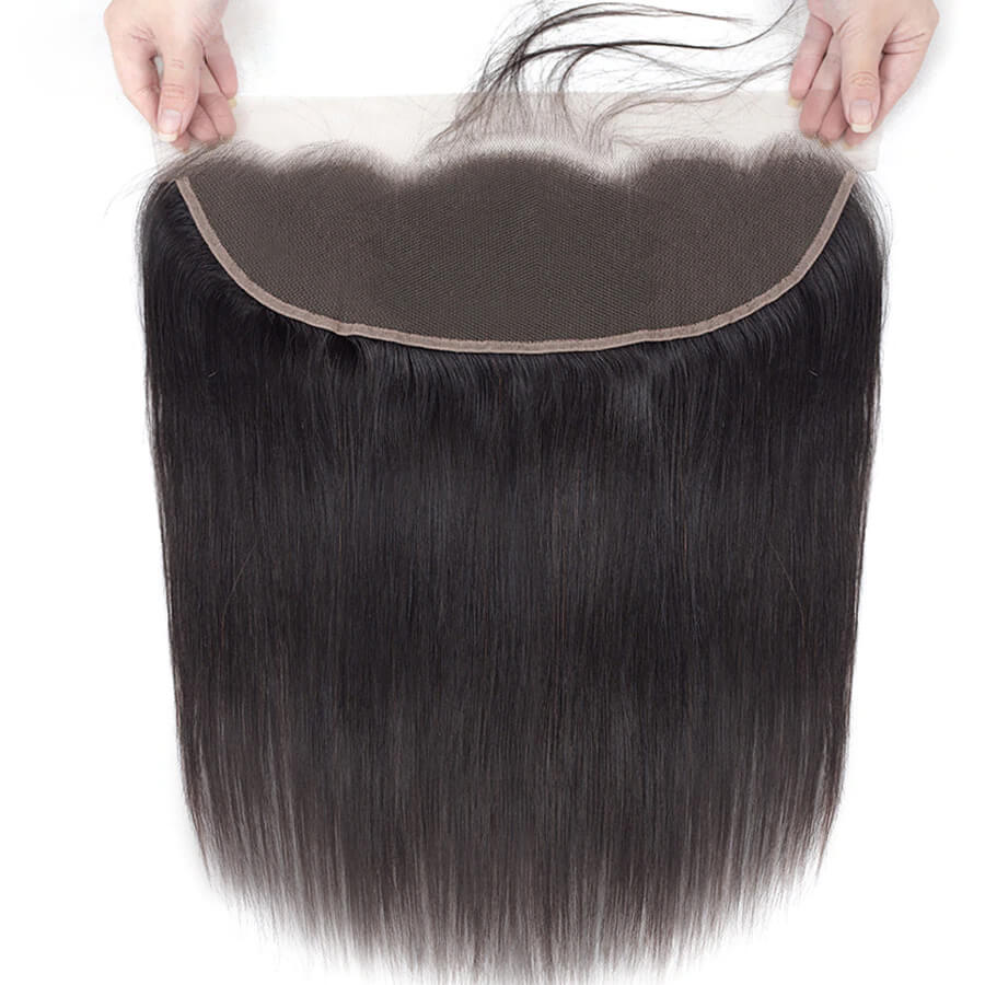 Lace Frontal| 100% Human Hair Hd Transparent 13x4 Lace Frontal ...